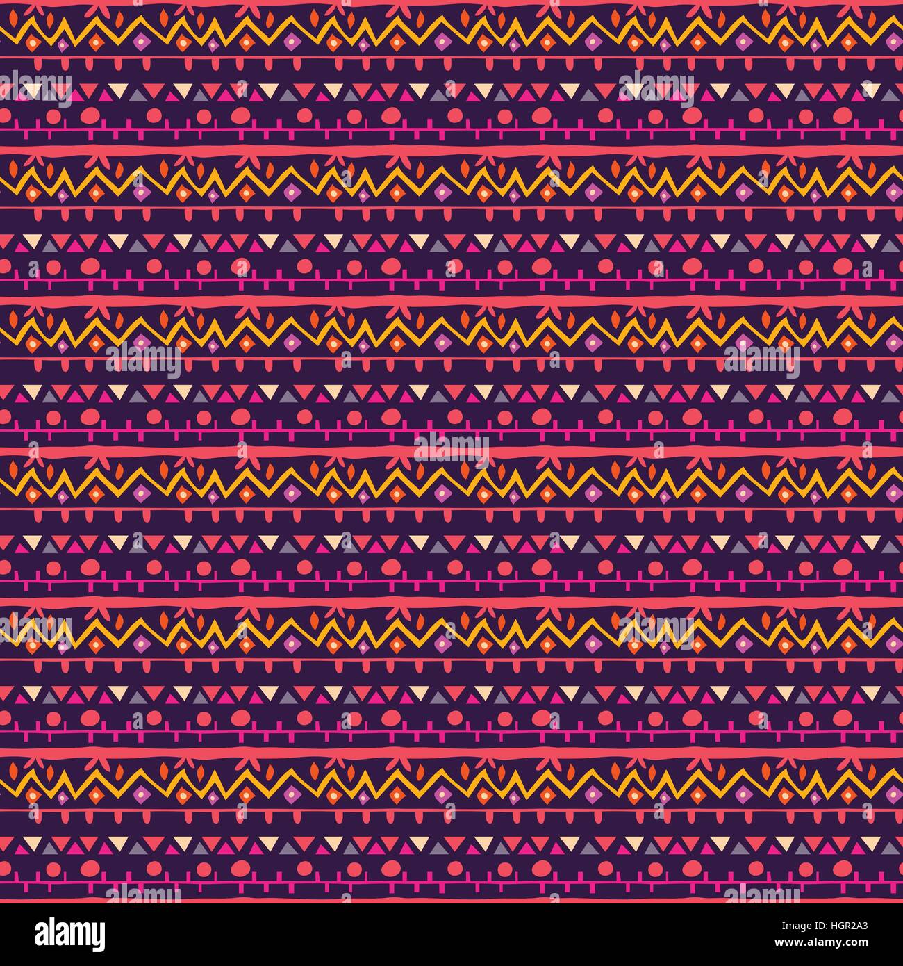 Seamless Vector Tribal Texture Stock Vector Image And Art Alamy