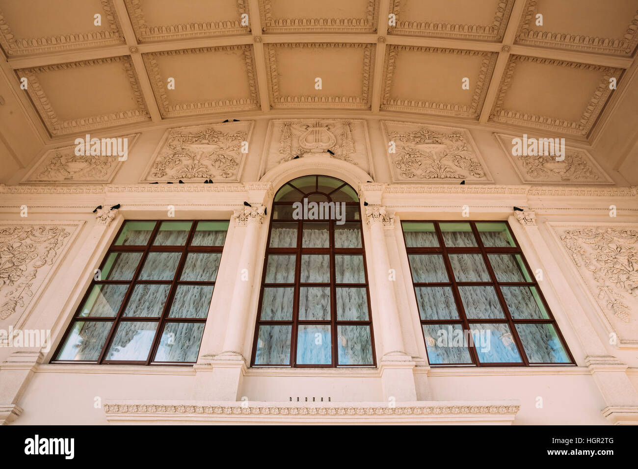 Architectural Elements And Details Of Building Gomel Regional Drama ...