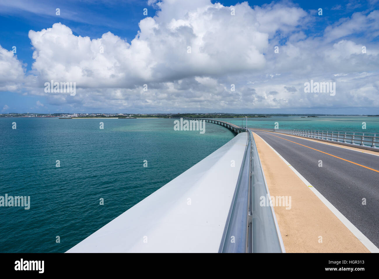 Ikema Bridge in Miyako Island of Okinawa, Japan Stock Photo - Alamy