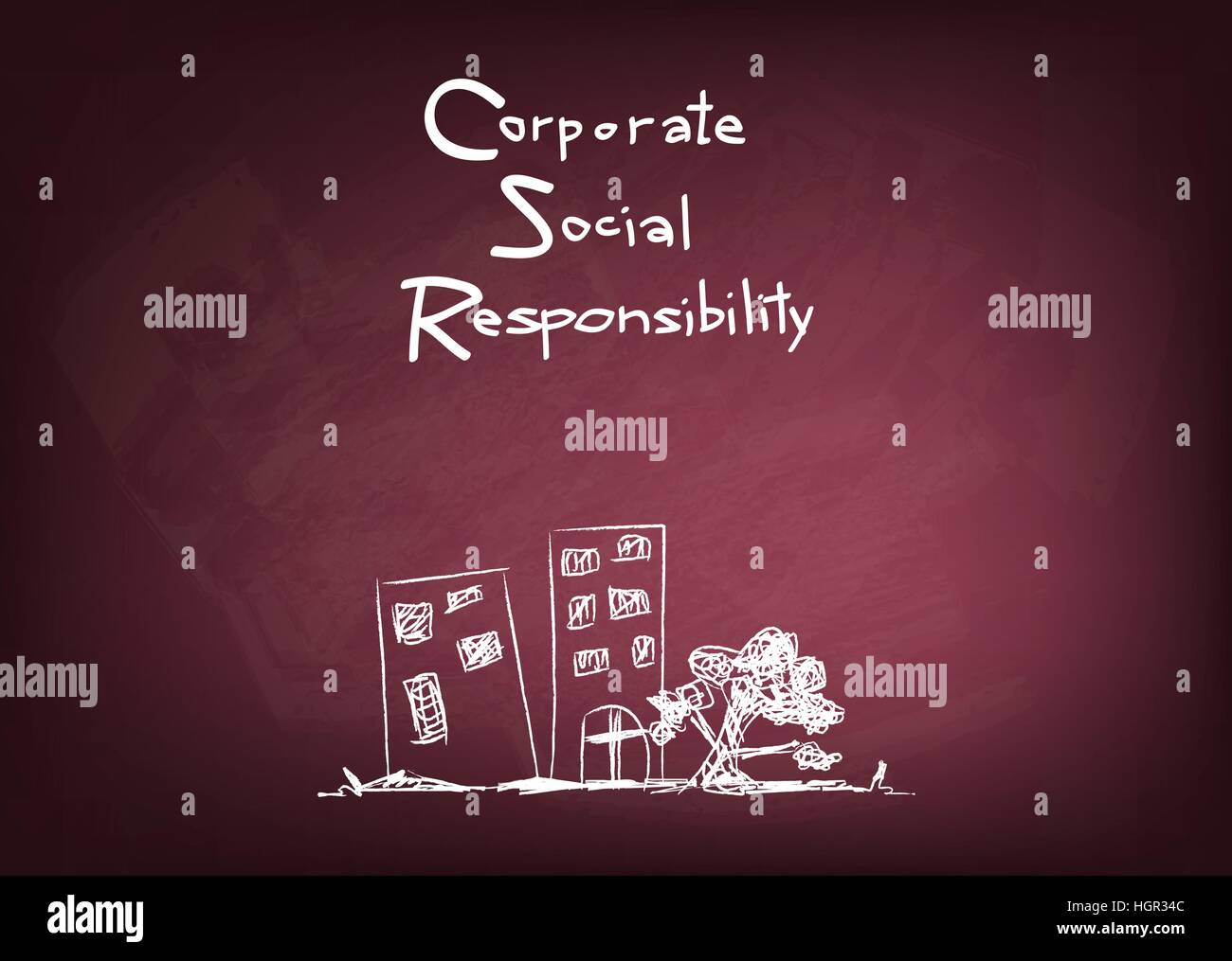 Sustainability and corporate social responsibility Stock Vector Images ...