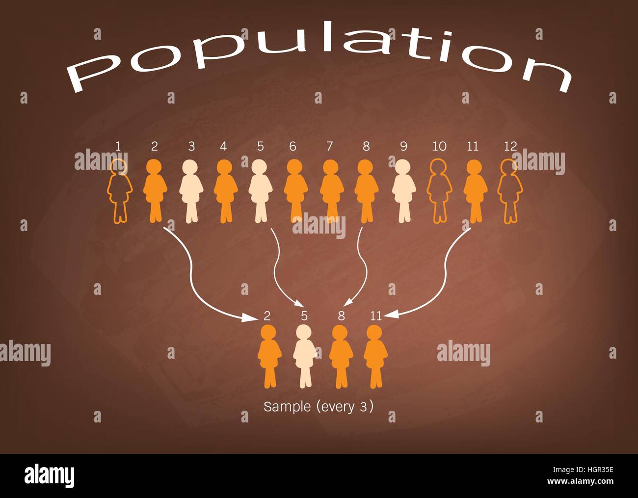 Systematic sampling Stock Vector Images - Alamy