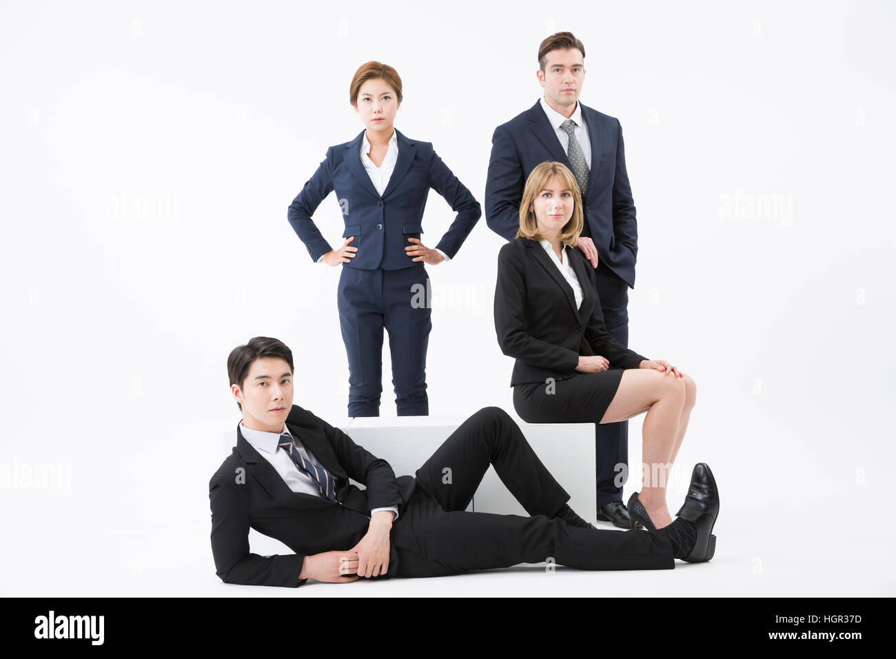 People lying sitting standing hi-res stock photography and images - Alamy