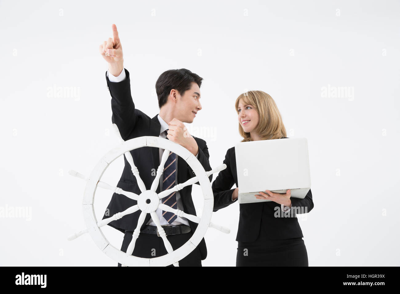 Teamwork joy hi-res stock photography and images - Alamy