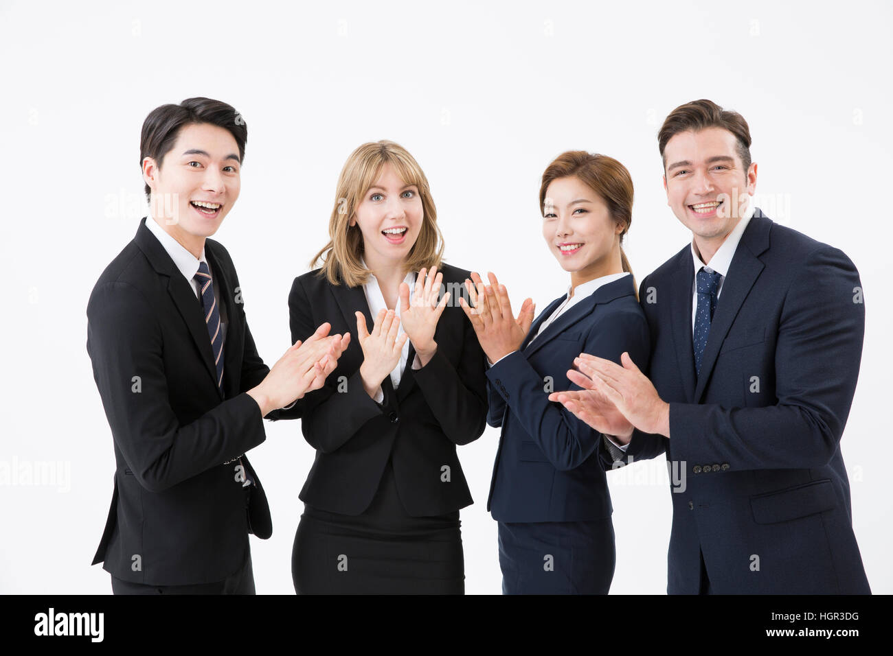 Clapping male hi-res stock photography and images - Alamy