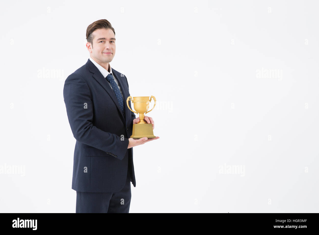 Lifting trophy hi-res stock photography and images - Alamy