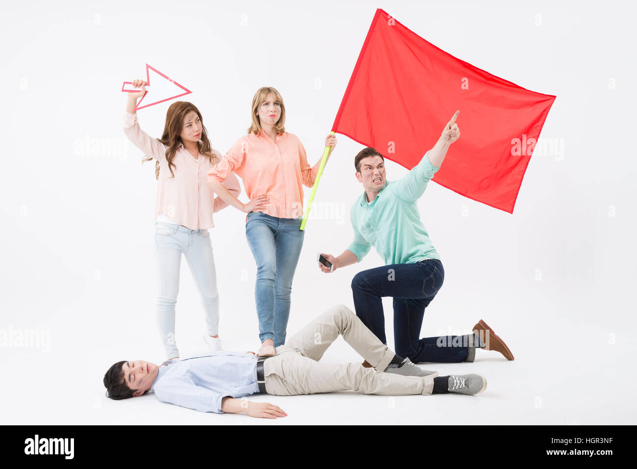 Teamwork failure hi-res stock photography and images - Alamy