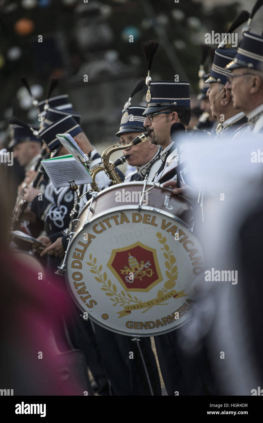 The Ignition of the crib and the Christmas tree in St. Peter's Square ...