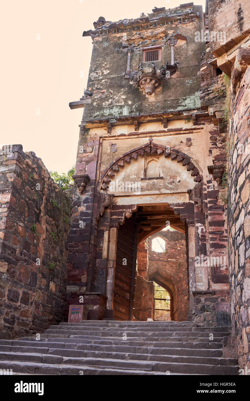 Ranthambore fort hi-res stock photography and images - Alamy
