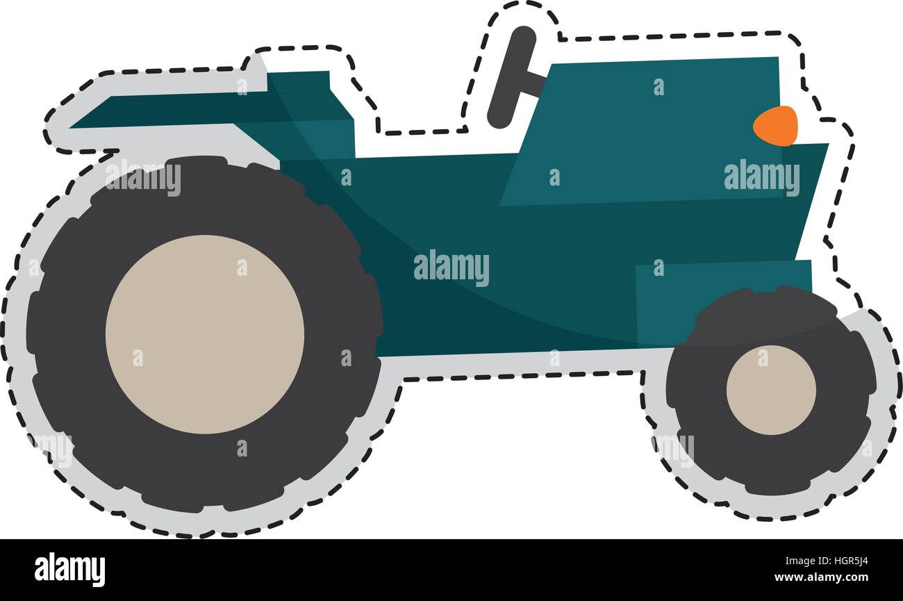 tractor farm icon image vector illustration design Stock Vector Image ...