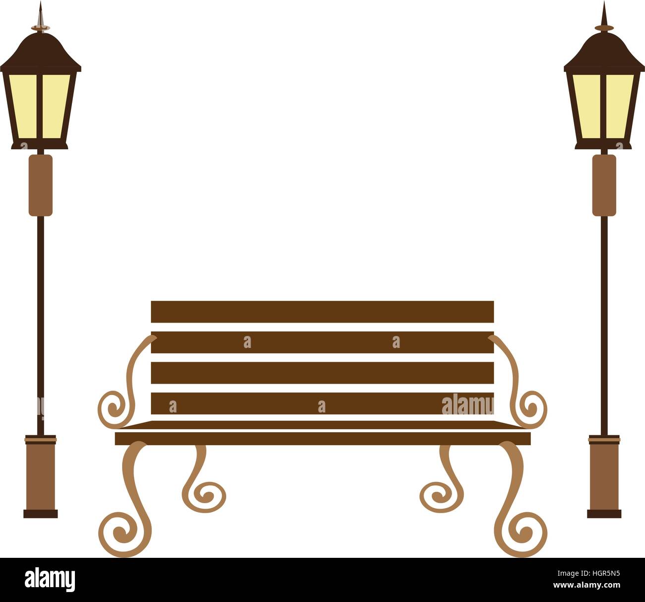 park bench icon image vector illustration design Stock Vector Image ...