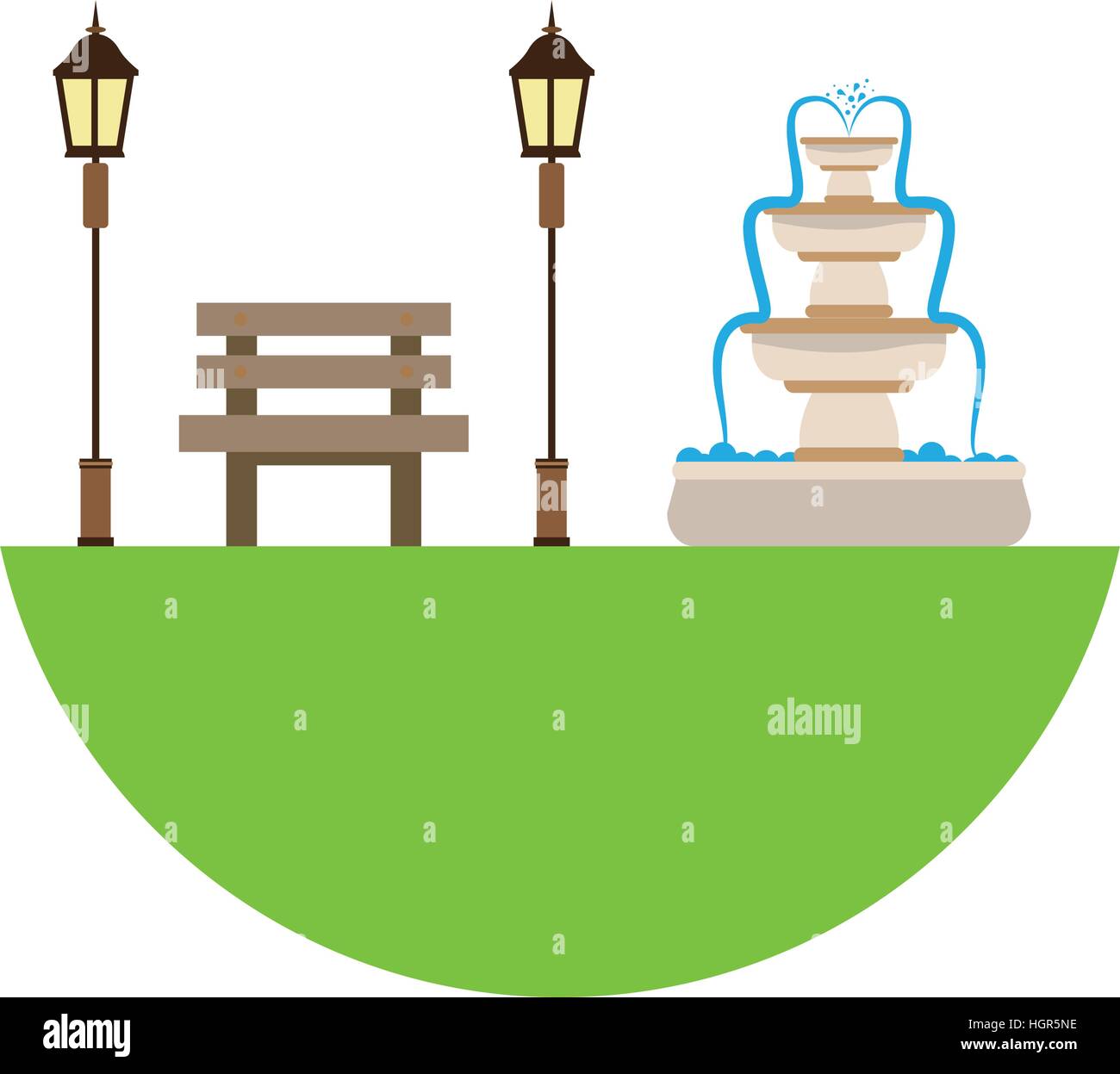 park related icons image vector illustration design Stock Vector Image ...