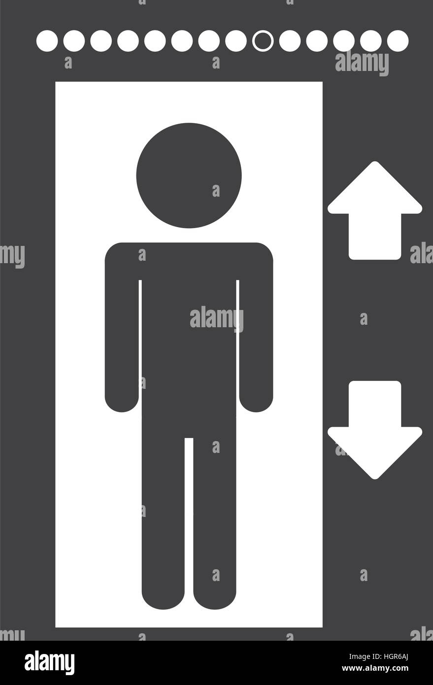 elevator pictogram emblem icon image vector illustration design Stock ...