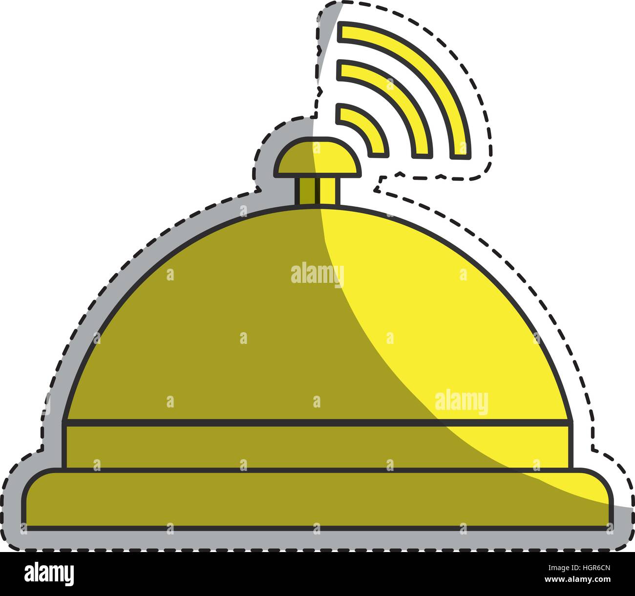 call bell hotel related icon image vector illustration design Stock ...