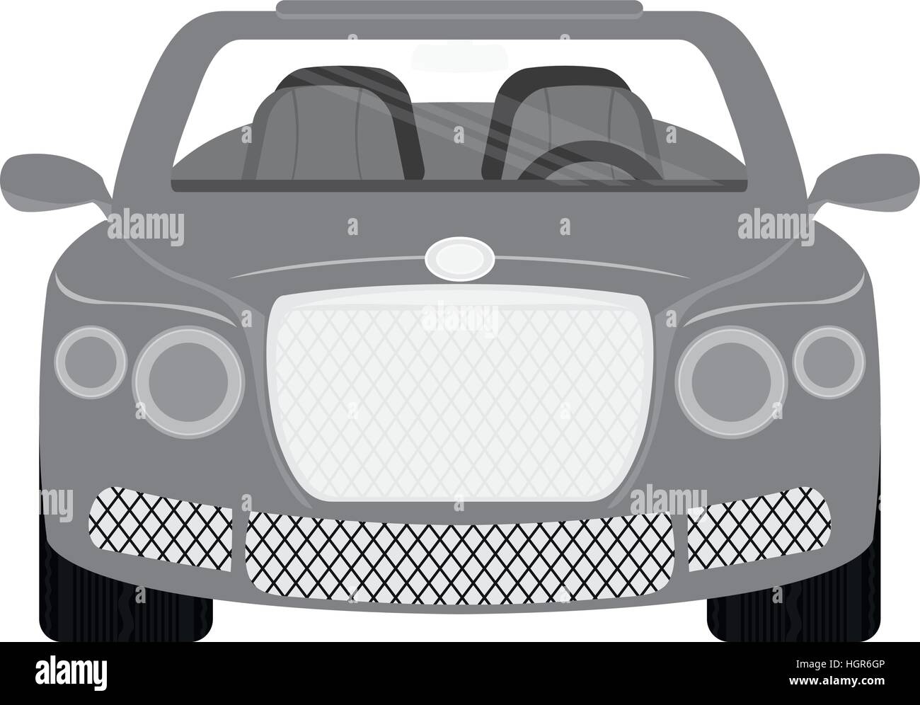 Classic mini convertible Stock Vector Images - Alamy