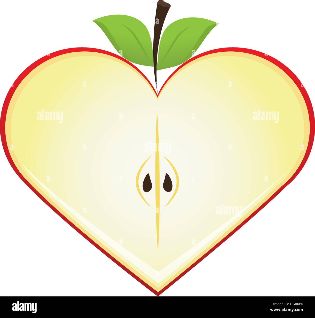 abstract apple emblem image vector illustration design Stock Vector ...