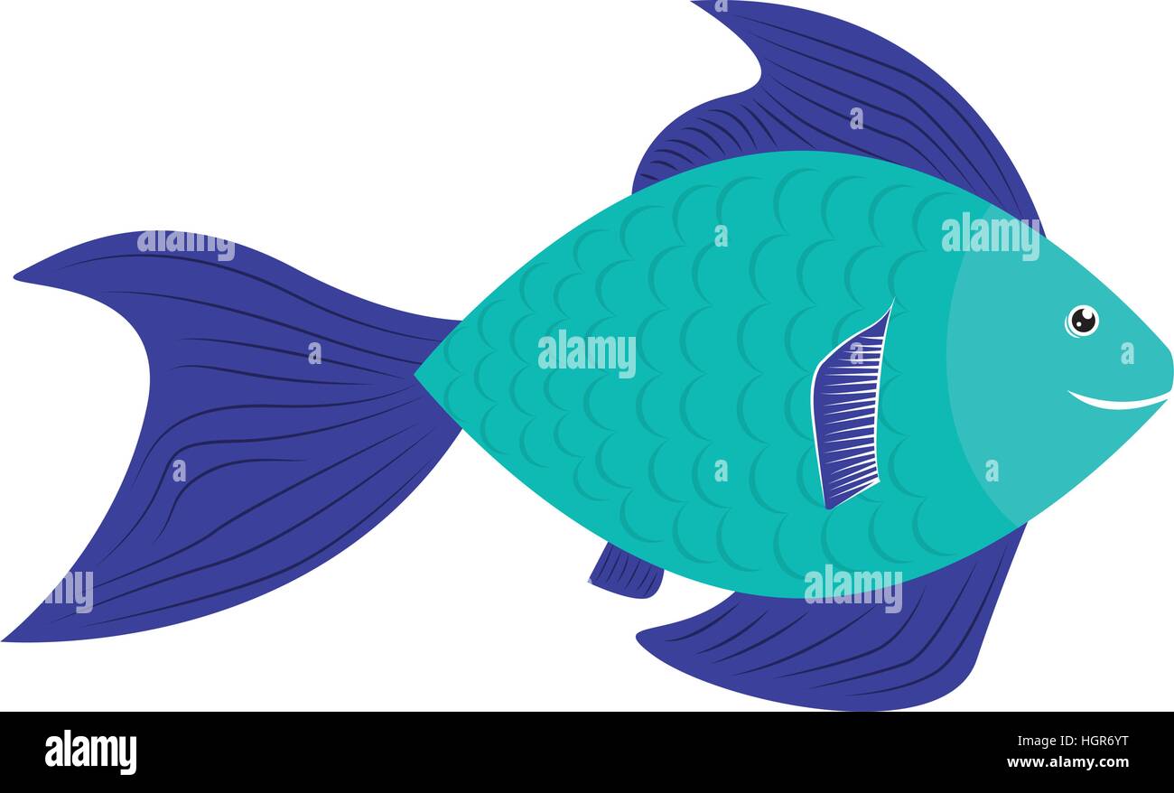 multi color fish icon image vector illustration design Stock Vector ...