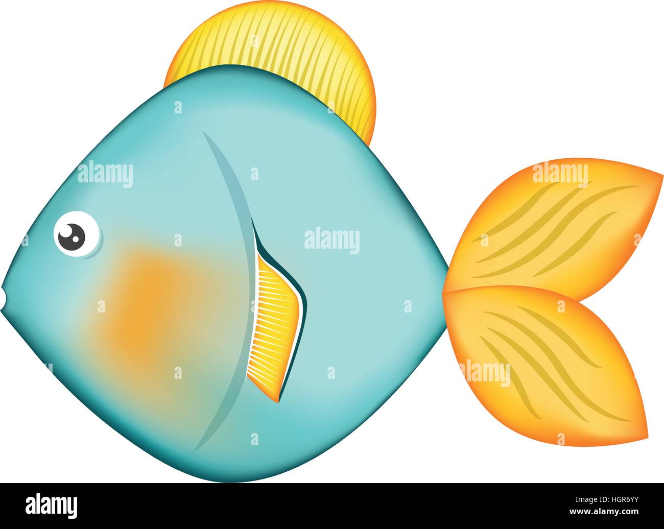 multi color fish icon image vector illustration design Stock Vector ...