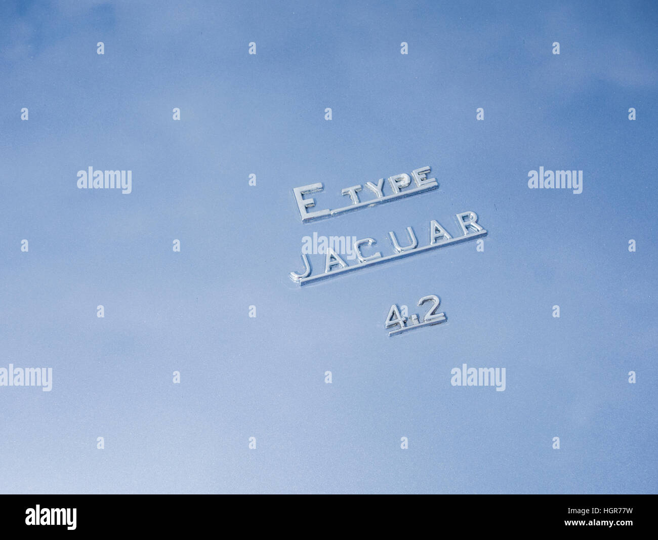 E Type Jaguar 4.2 Stock Photo - Alamy