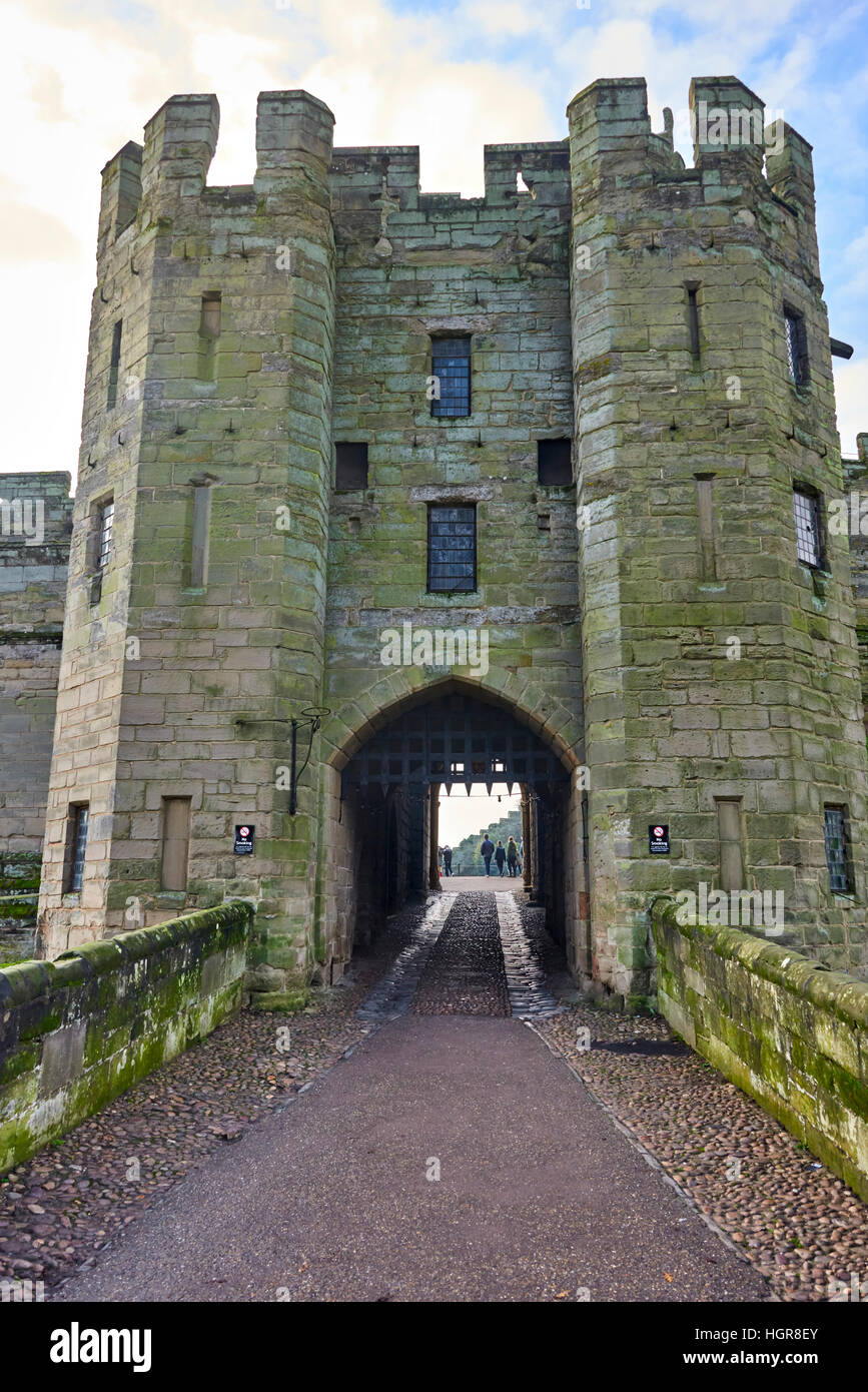 Warwick Castle is a medieval castle developed from an original built by ...