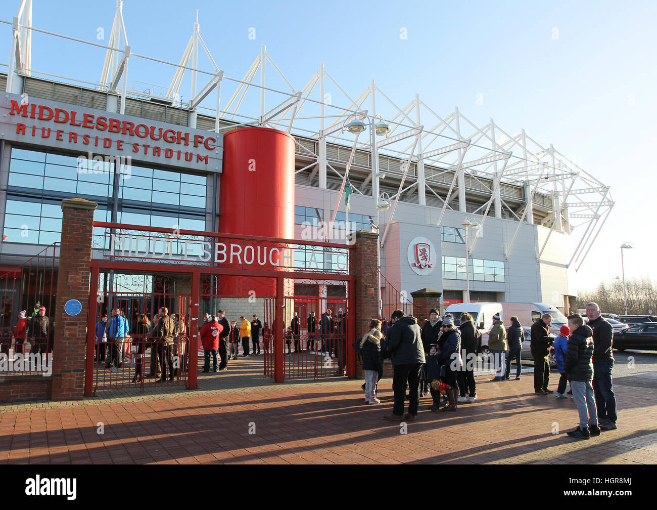 A general view of the Riverside Stadium Stock Photo - Alamy
