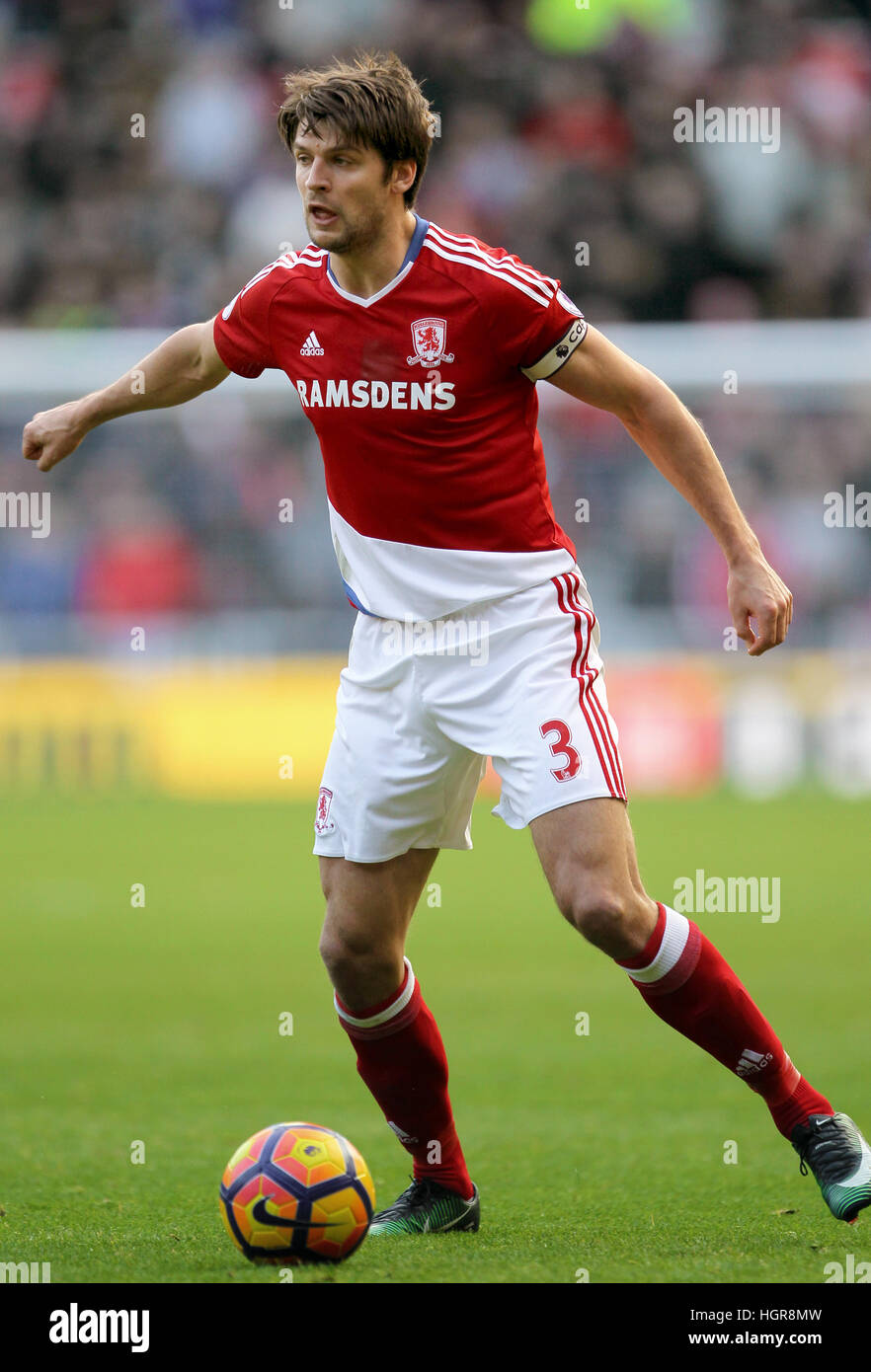 Middlesbrough's George Friend Stock Photo - Alamy