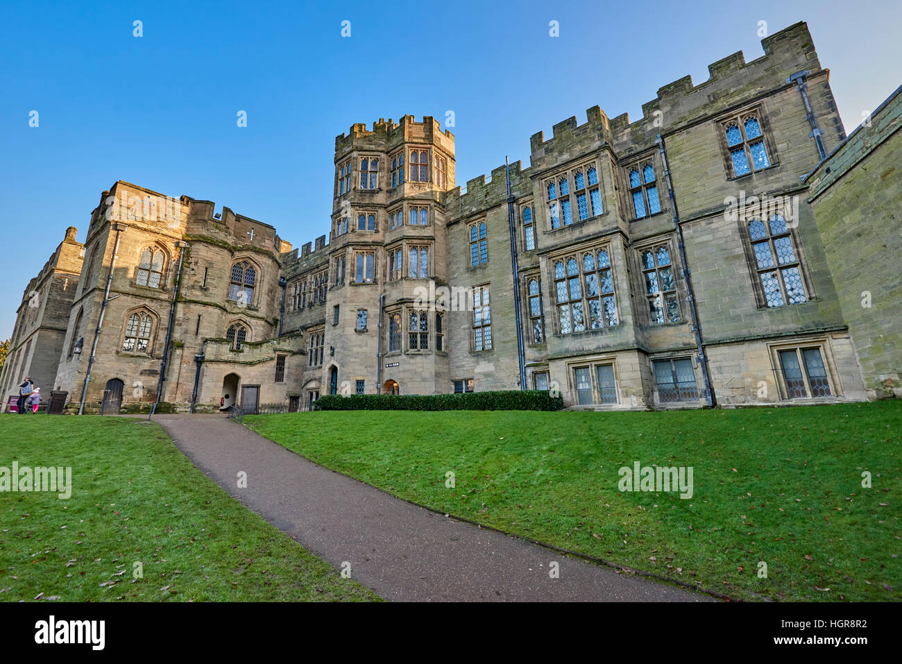 Warwick Castle is a medieval castle developed from an original built by ...