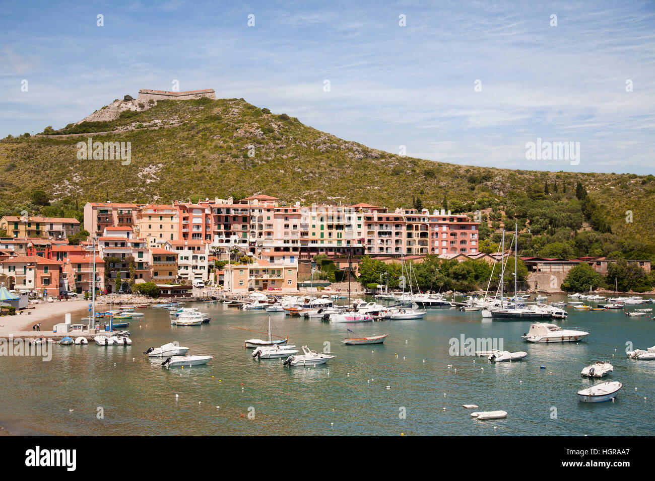 Porto Ercole and Forte Filippo, Argentario, Tuscany, Italy, Europe ...