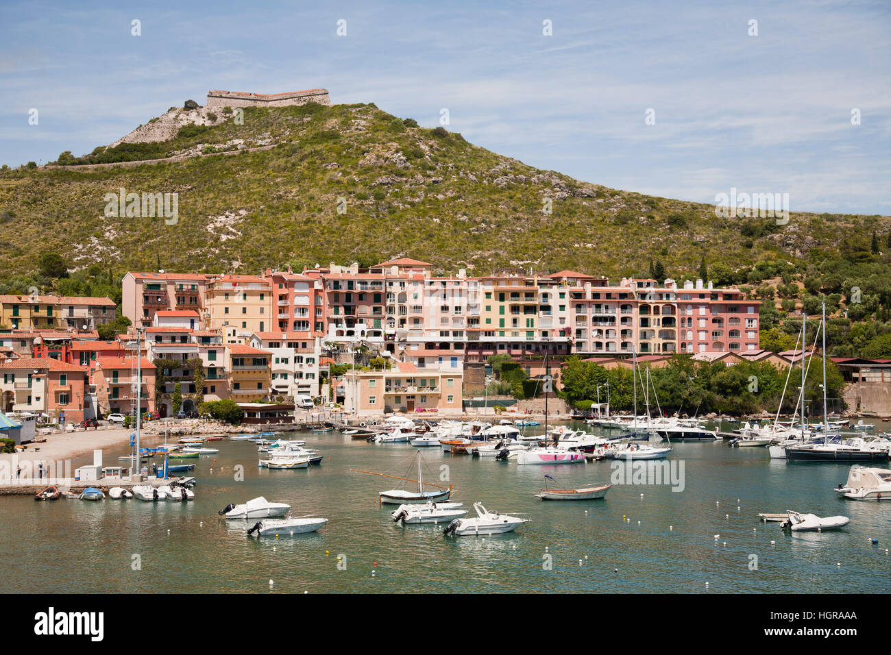 Porto Ercole and Forte Filippo, Argentario, Tuscany, Italy, Europe ...