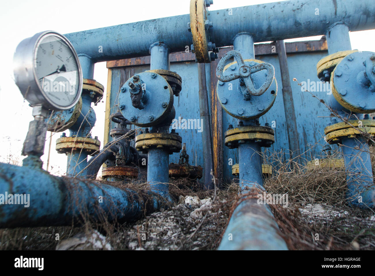Oil drilling romania hi-res stock photography and images - Alamy