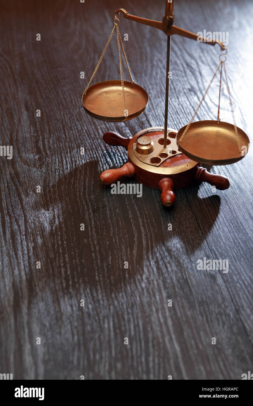 Ancient weight scale hi-res stock photography and images - Alamy