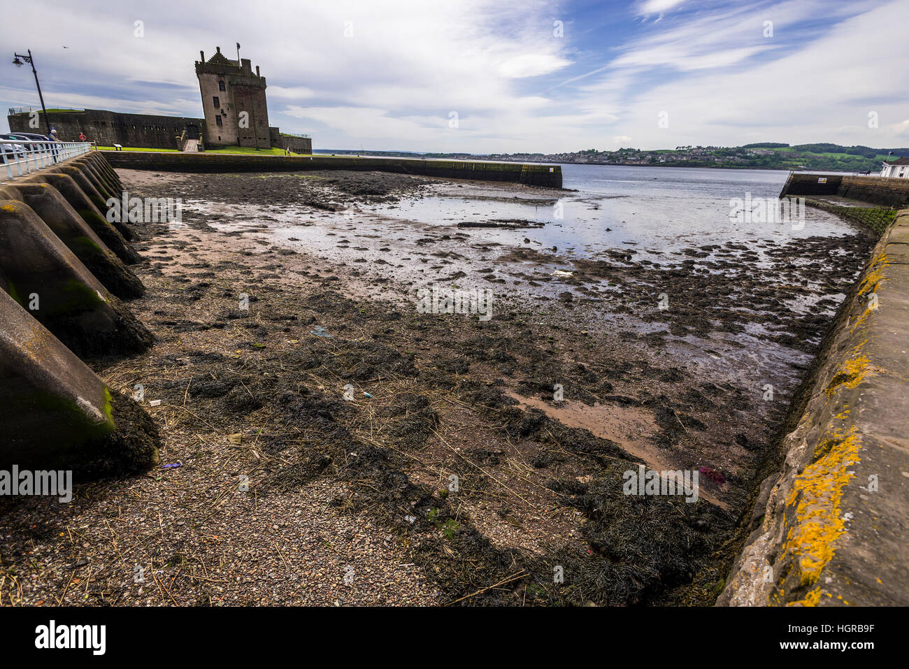 Broughty Castle is a historic castle on the banks of the river Tay in ...