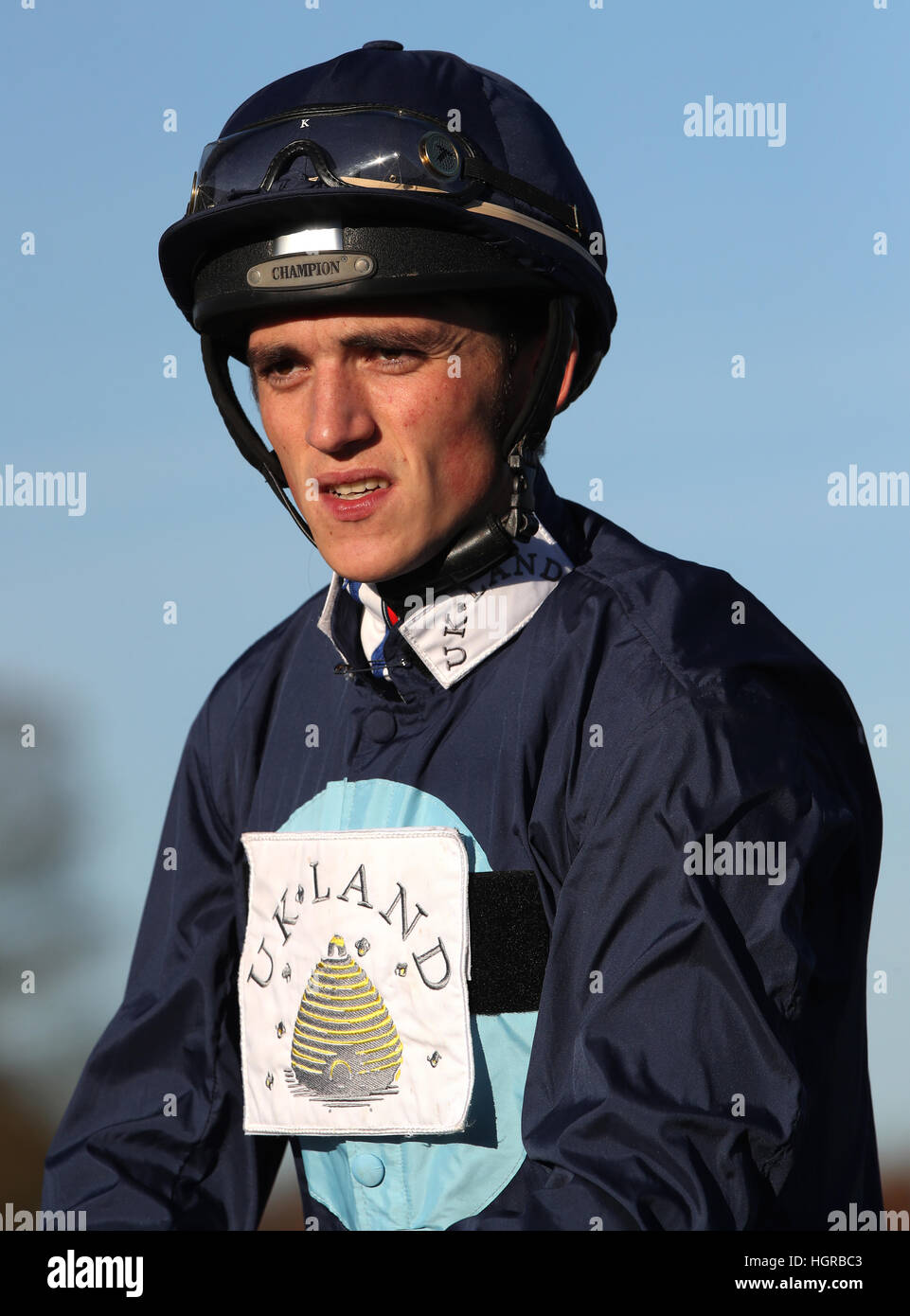 Jockey Mr Freddy Tett at Ludlow Racecourse. PRESS ASSOCIATION Photo ...