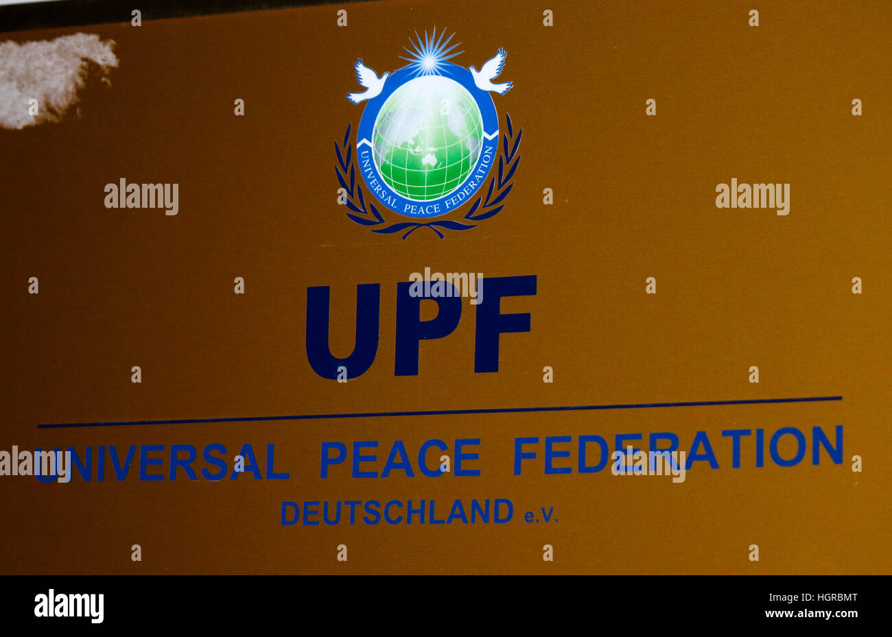 Upf universal peace foundation hi-res stock photography and images - Alamy