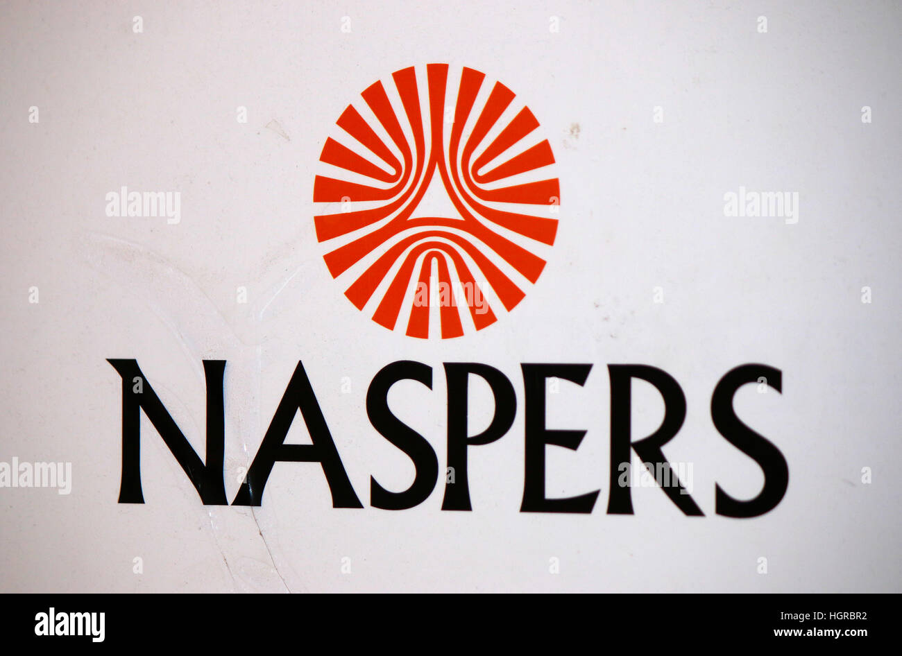 das Logo der Marke "Naspers", Berlin Stock Photo - Alamy