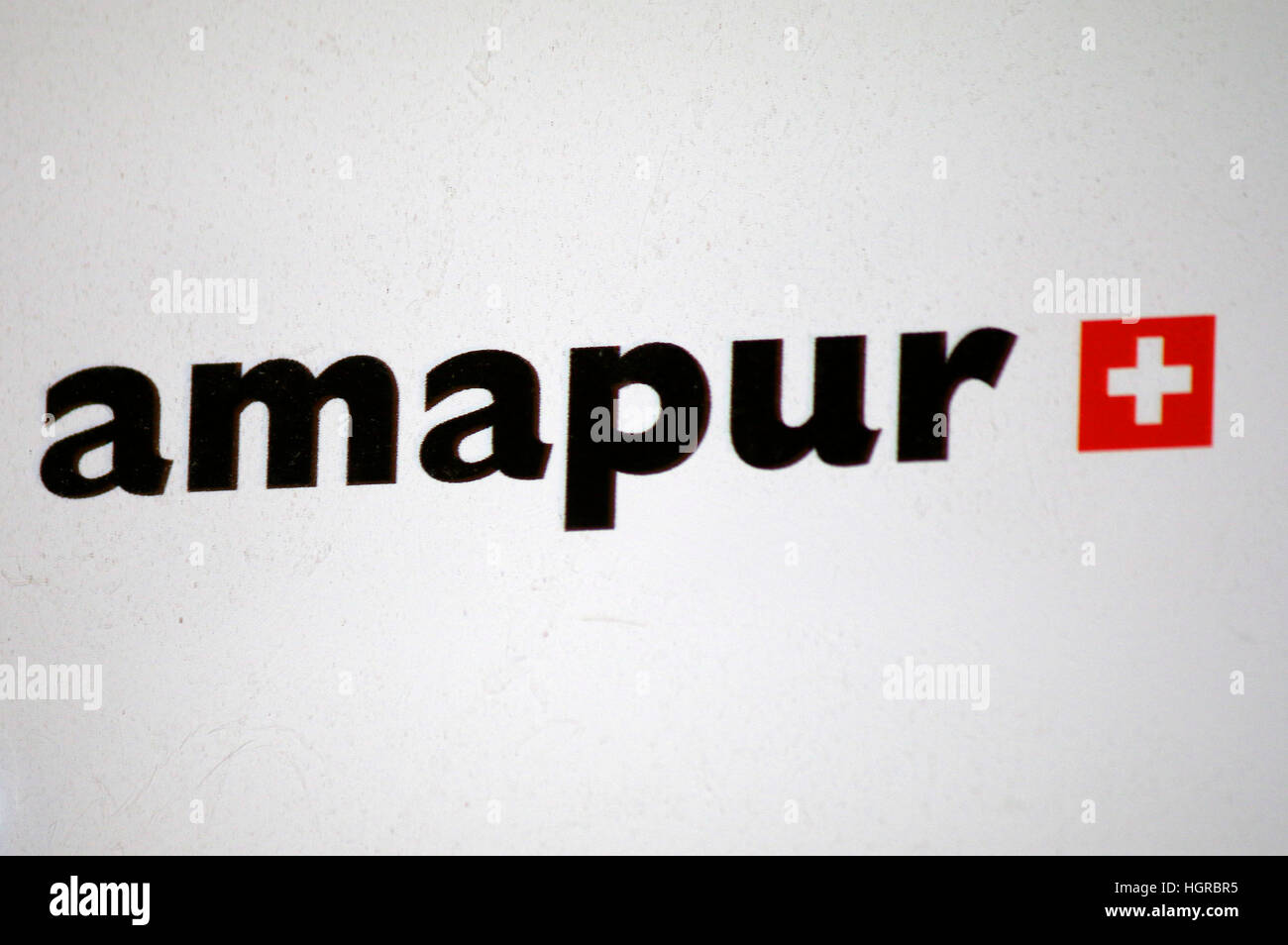das Logo der Marke "Amapur", Berlin Stock Photo - Alamy