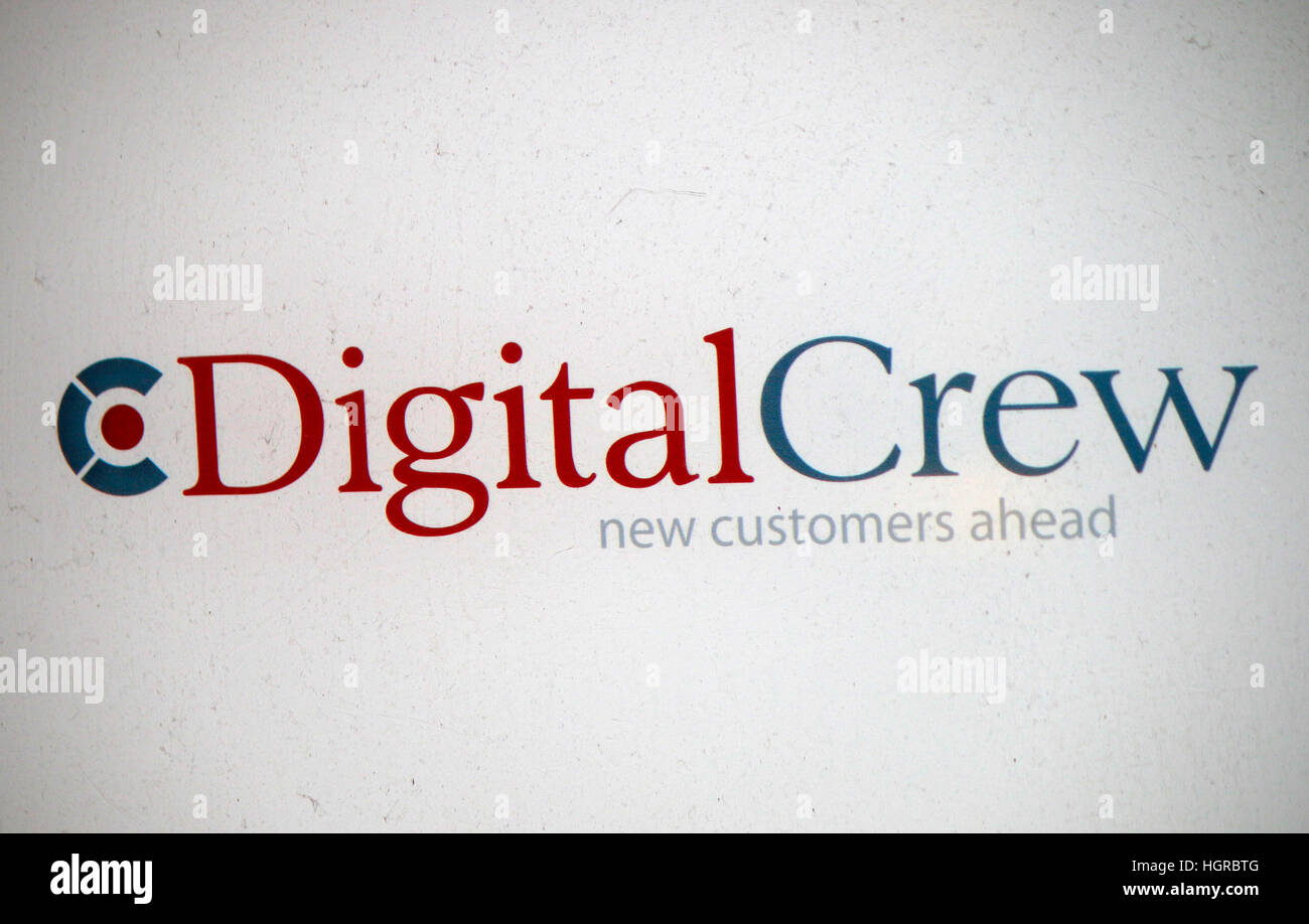 Digital logo hi-res stock photography and images - Alamy