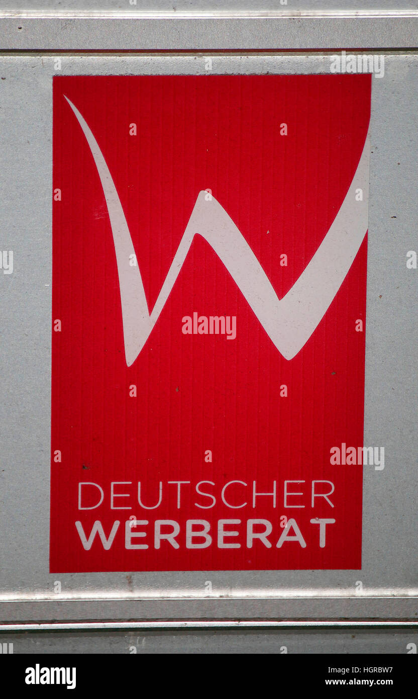 das Logo der Marke "Deutscher Werberat", Berlin Stock Photo - Alamy