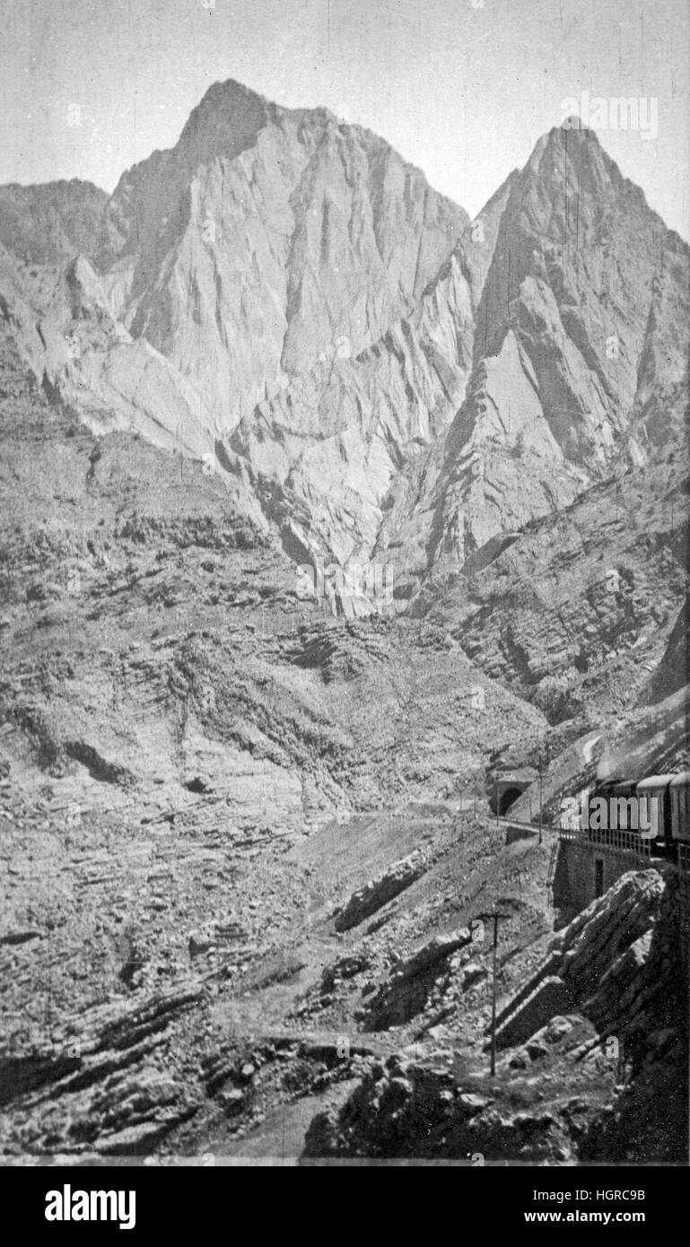 The Trans-Iranian Railway between Doroud and Andimeshk, 1946 Stock ...