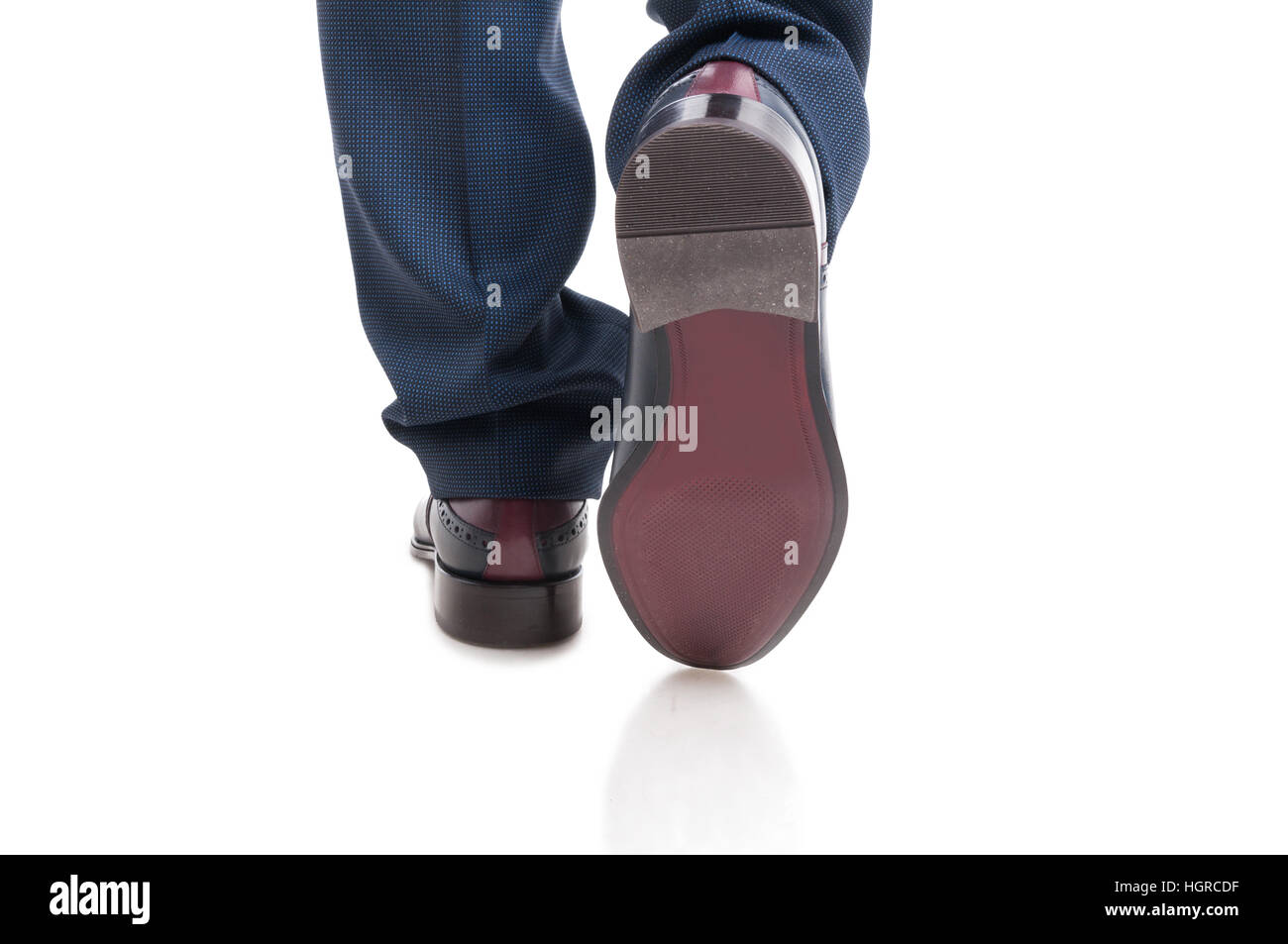 Shoes from behind hi-res stock photography and images - Alamy
