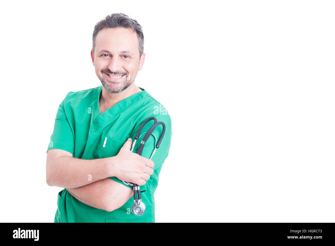 Crossed on the chest Cut Out Stock Images & Pictures - Alamy