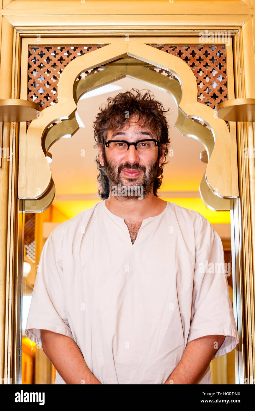 Actor, comedian and writer David Baddiel, at SenSpa, in the New Forest ...