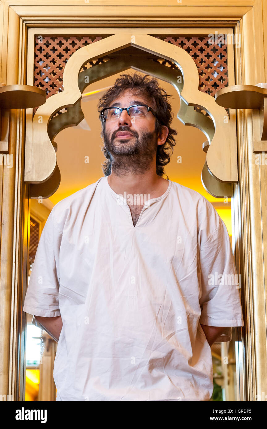 Actor, comedian and writer David Baddiel, at SenSpa, in the New Forest ...