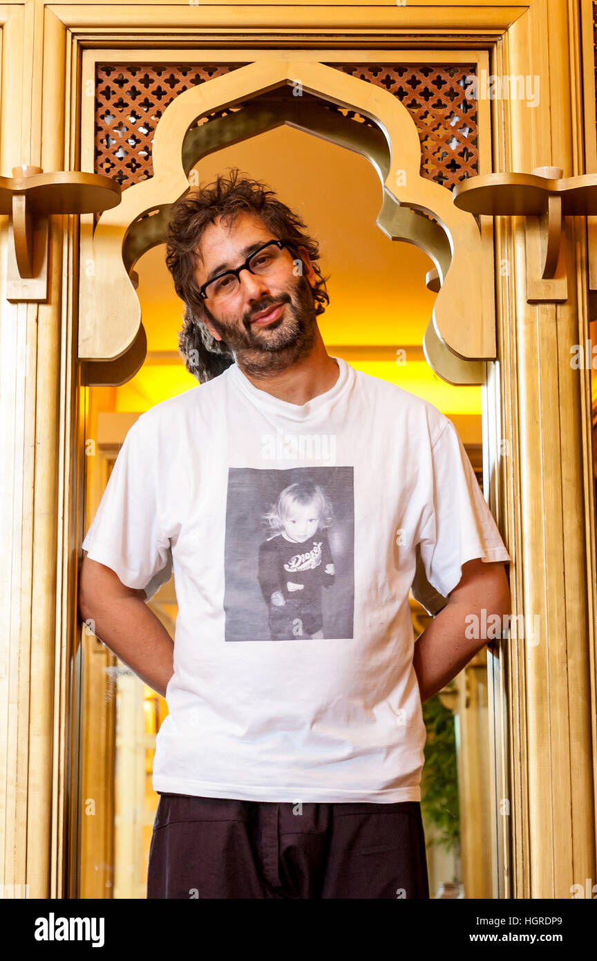 Actor, comedian and writer David Baddiel, at SenSpa, in the New Forest ...