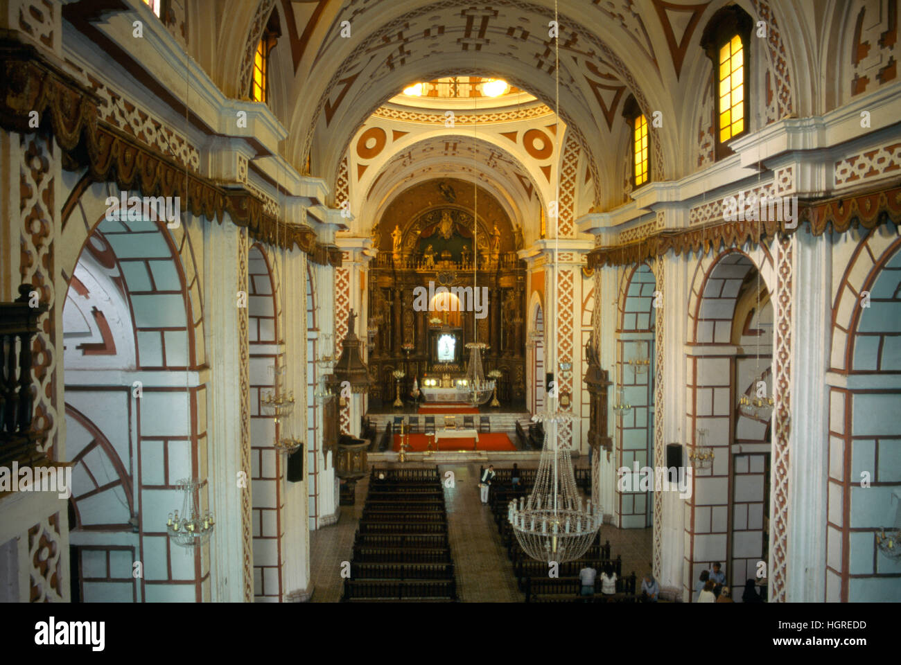 Lima Peru San Francisco Church Stock Photo - Alamy