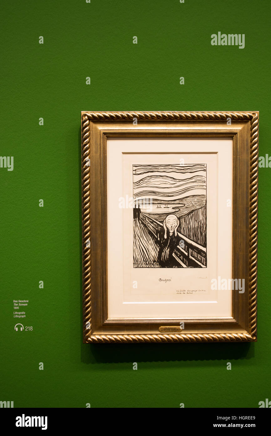 Munch museum the scream hi-res stock photography and images - Alamy
