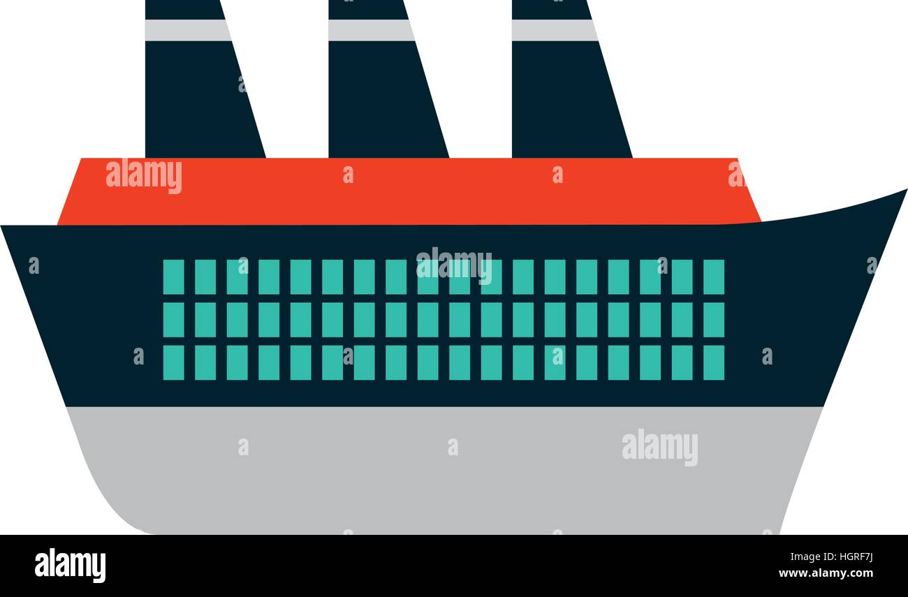 cruise passenger travel maritime vector illustration eps 10 Stock ...