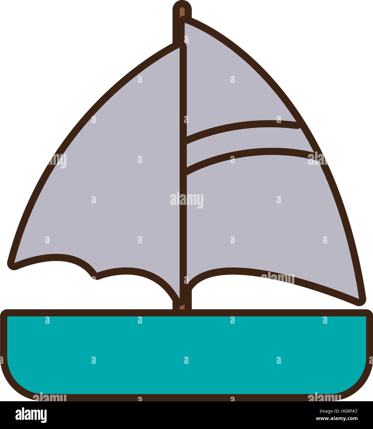 cartoon ship travel maritime vector illustration eps 10 Stock Vector ...