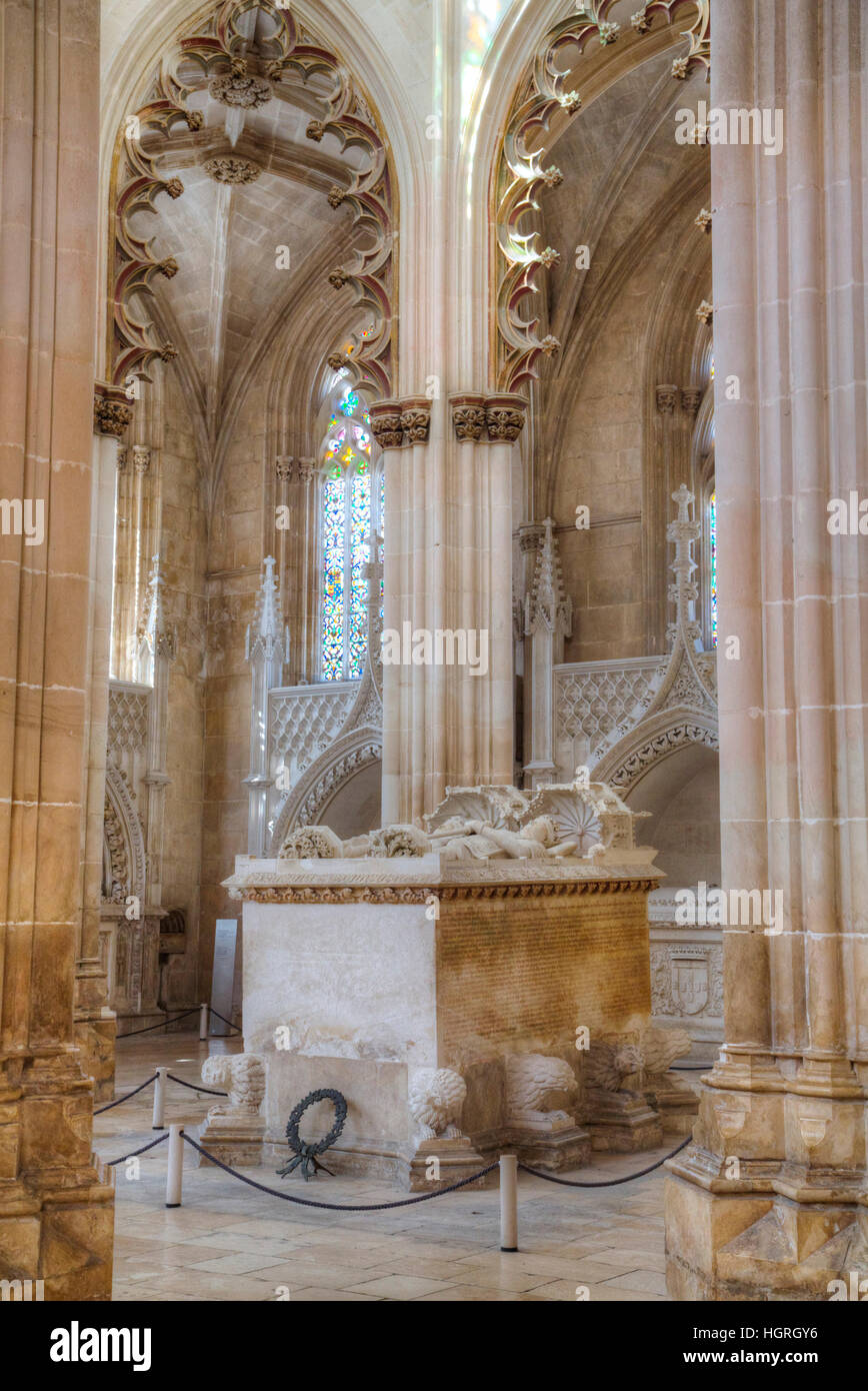 The Founder's Chapel, The Dominican Abbey of Santa Maria da Vitoria ...