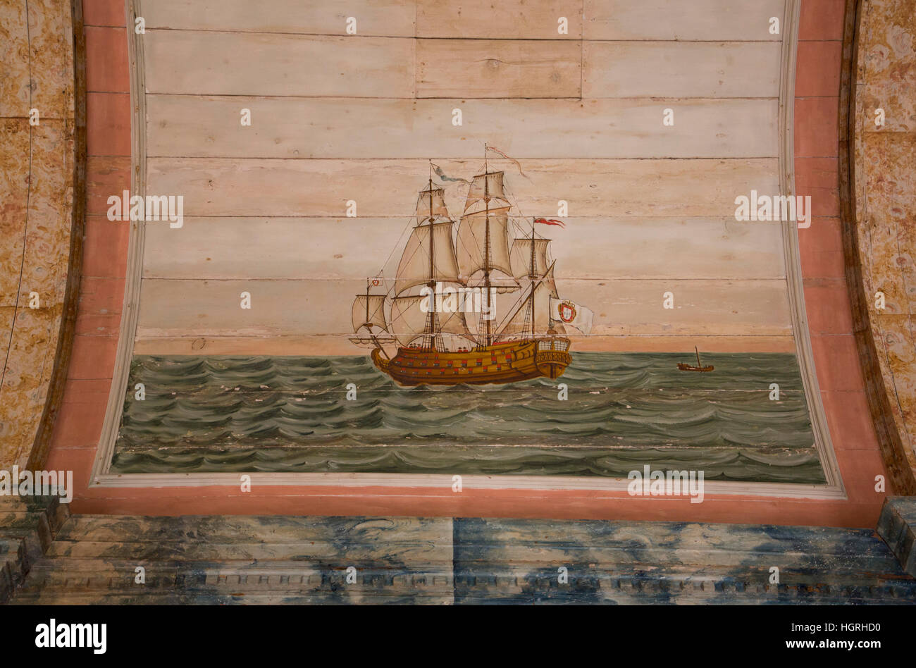 Side view of galleon ship hi-res stock photography and images - Alamy