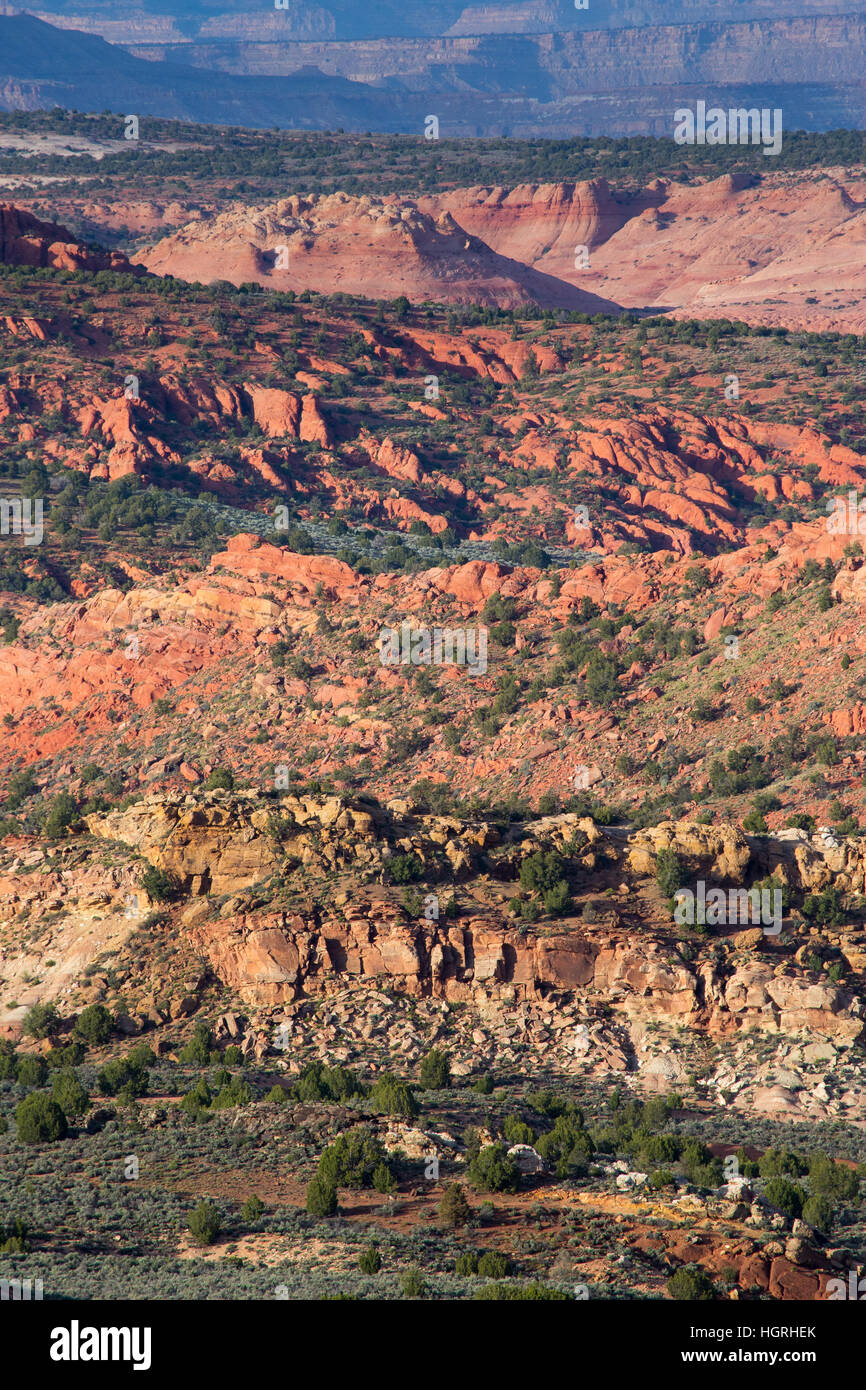 Coyote Buttes growing toward Grand Staircase, as seen from Arizona ...
